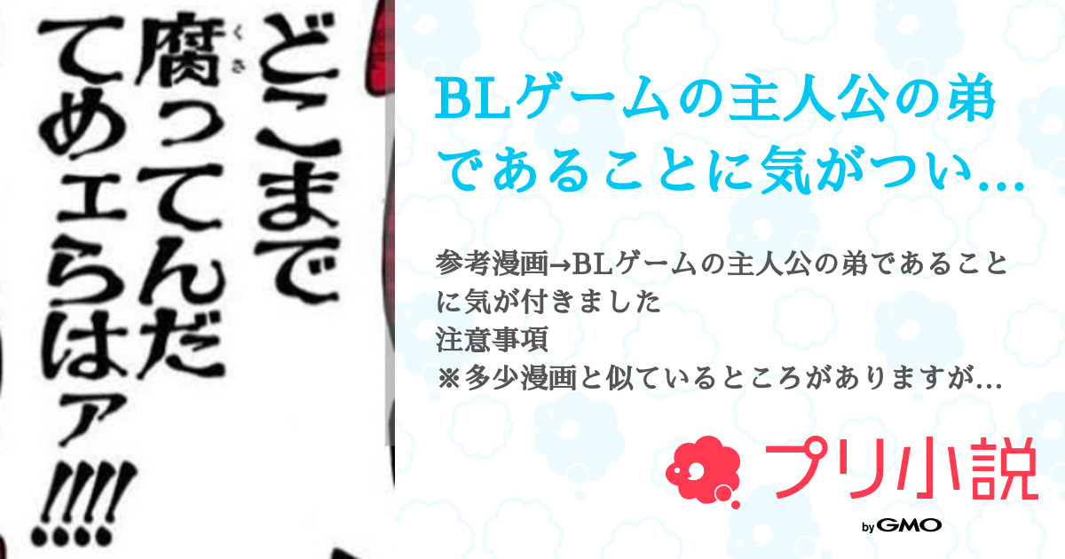 第27話：14（BLゲームの主人公の弟であることに気がついた件【男主】）｜無料スマホ夢小説ならプリ小説 byGMO